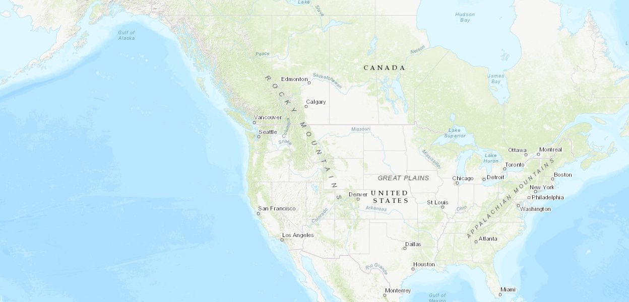 Powerline Corridors in the Western United States and Canada | U.S ...