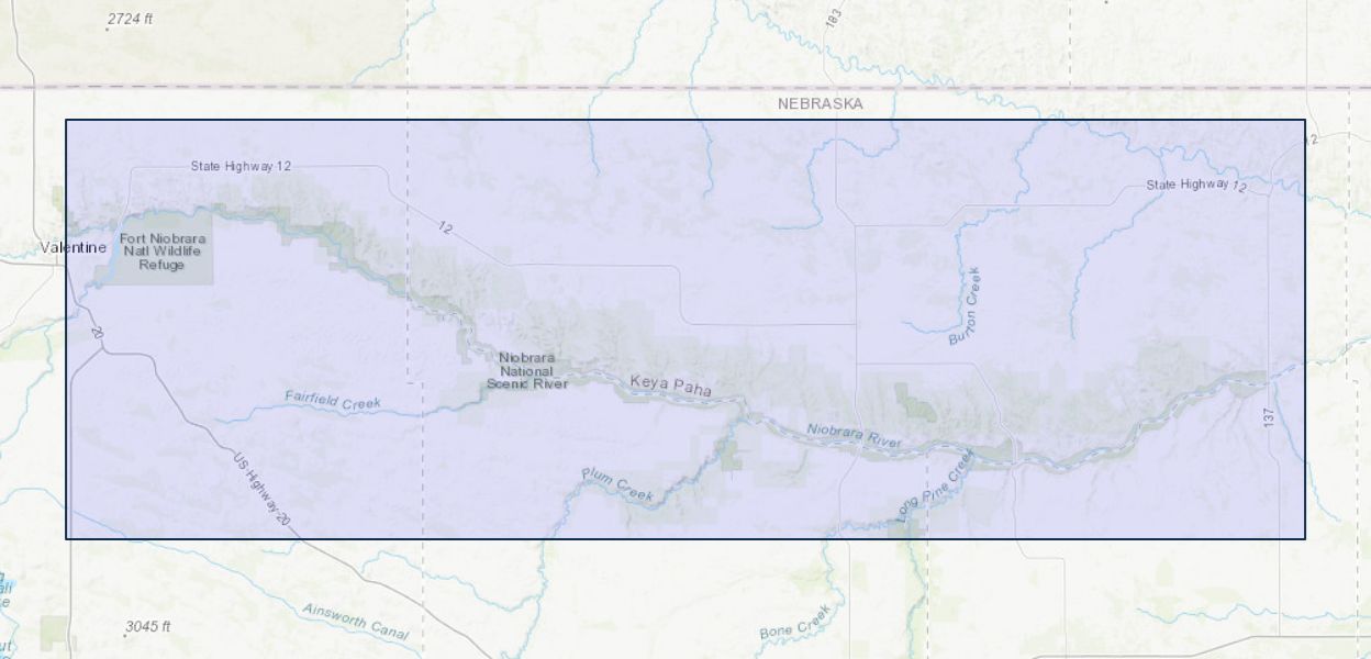 Geologic Map of the valley corridor of the Niobrara National Scenic ...