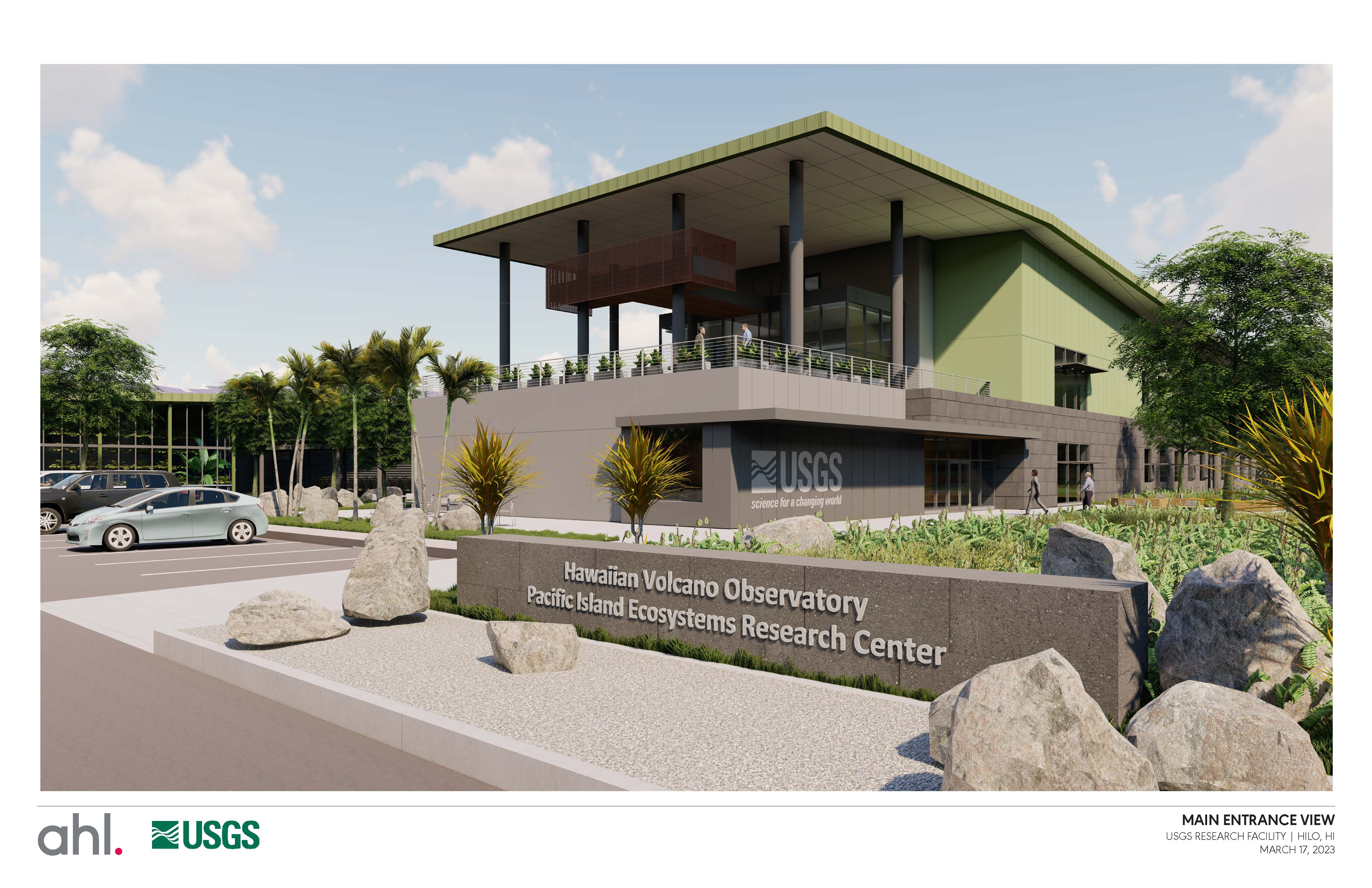 Rendering of a new building to house USGS Science in Hawaií | U.S ...