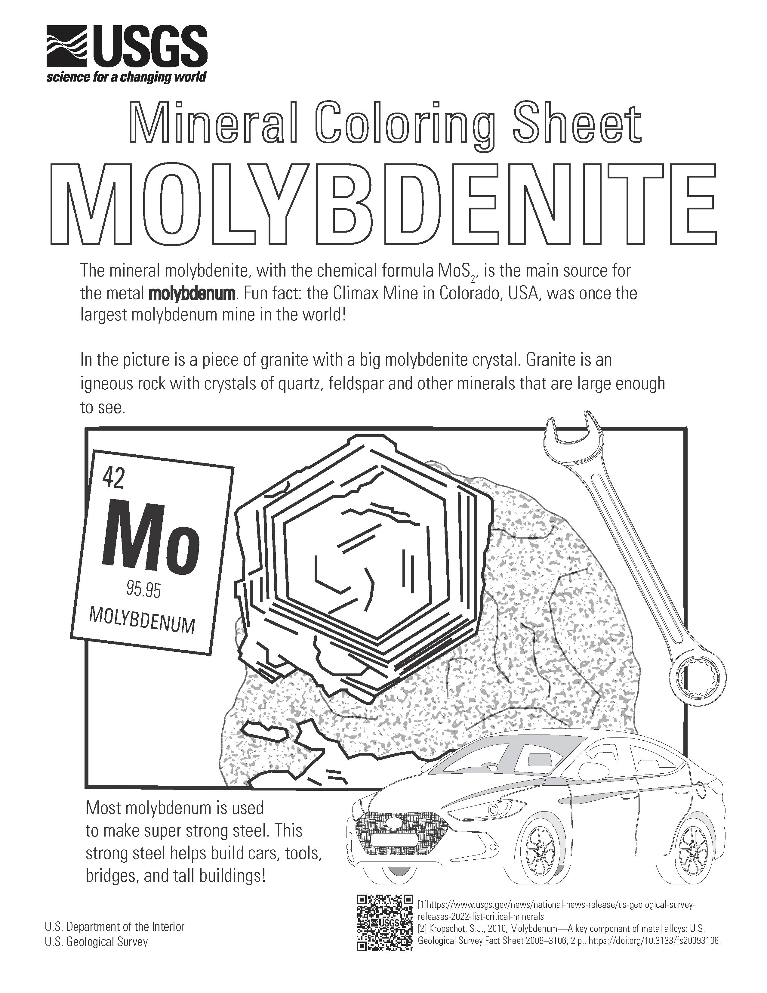 igneous rock coloring page