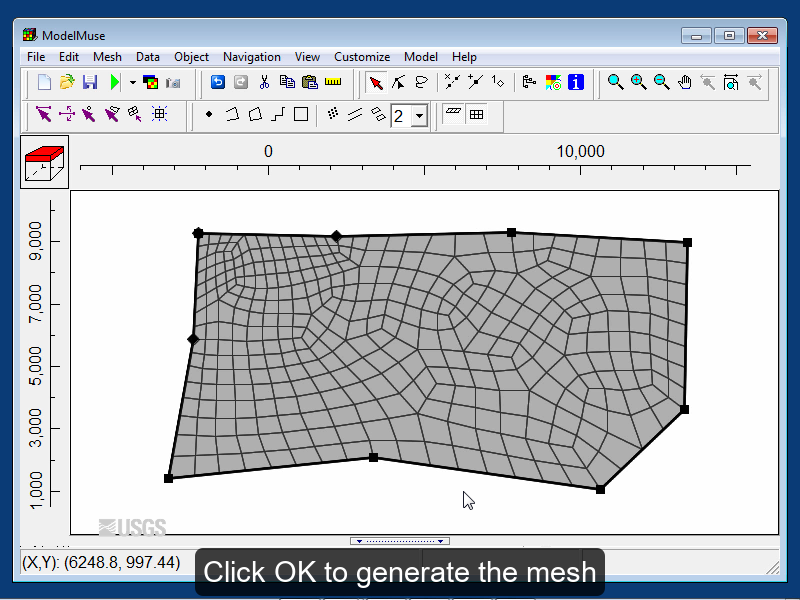 Using Gmsh to generate a mesh | U.S. Geological Survey