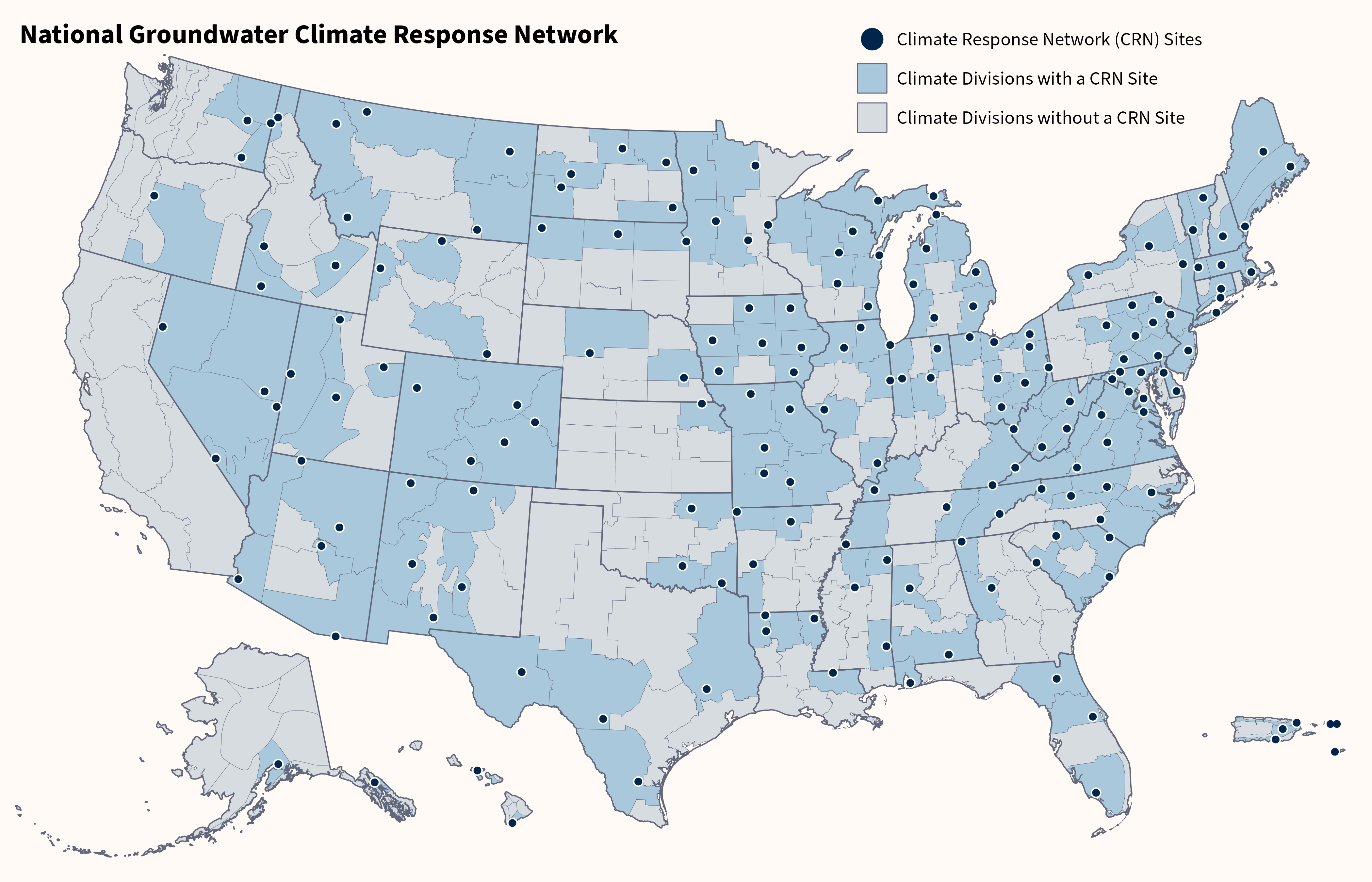 National Groundwater Climate Response Network | U.S. Geological Survey