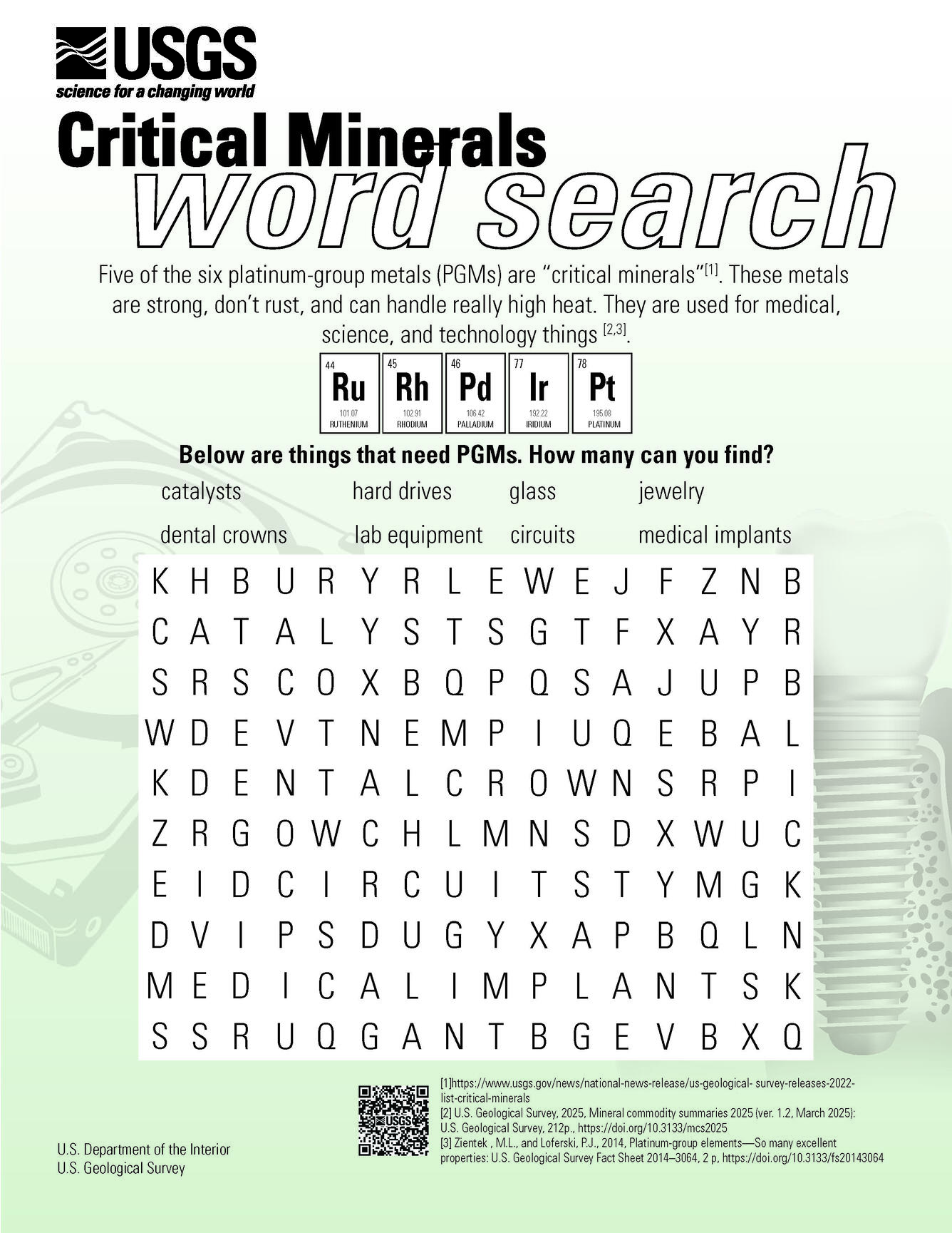 group elements in word