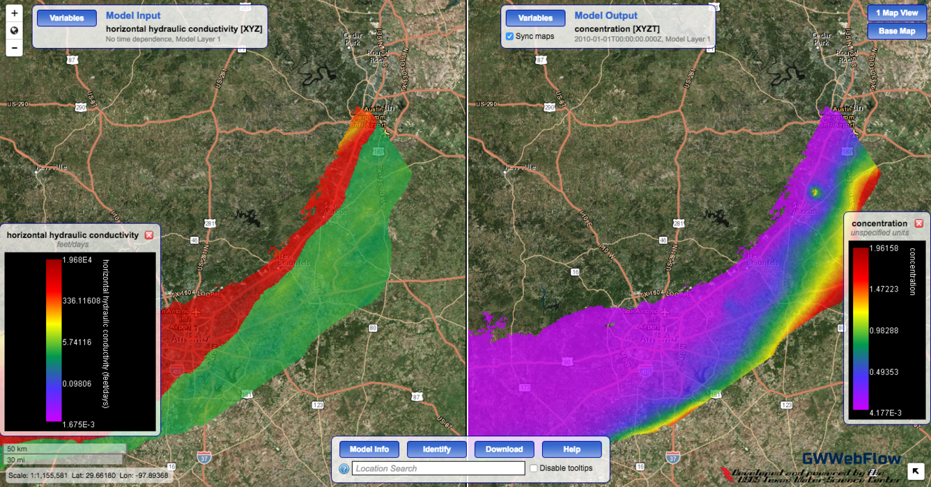 USGS Releases New Web-Based Groundwater Model Visualization Tool | U.S ...