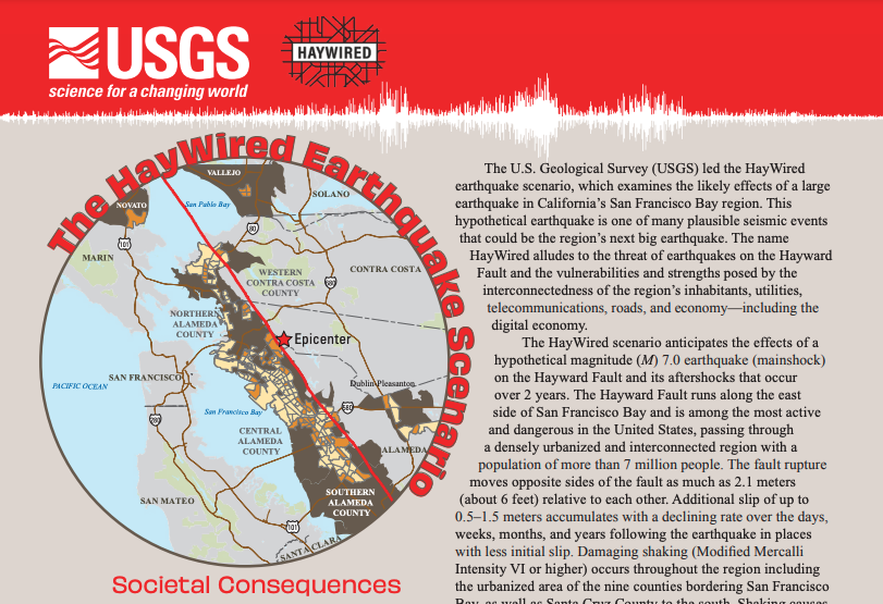 Haywired Factsheet 2 - Page 1 | U.S. Geological Survey