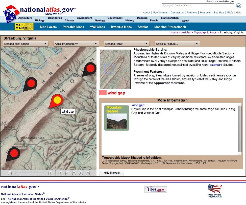 Topographic Map Reader | U.S. Geological Survey