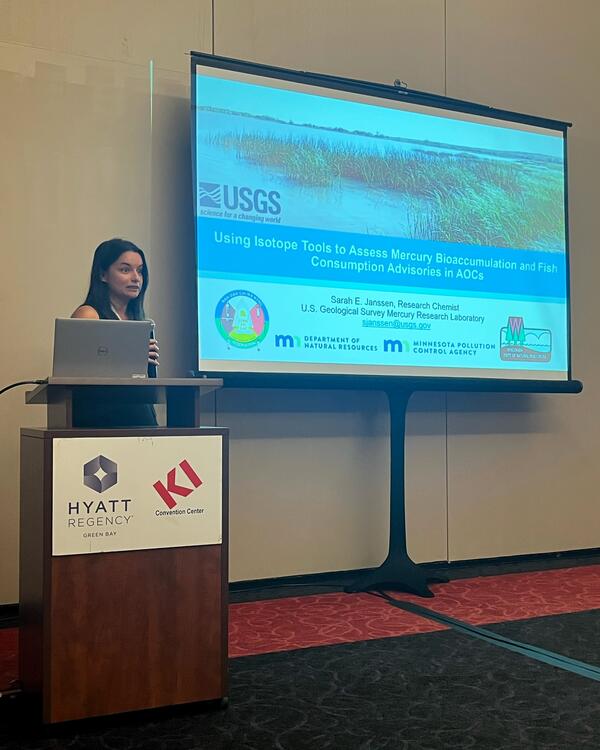 Upper Midwest Water Science Center employees present at Great Lakes ...