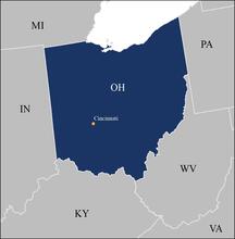 HAB CMF Project Detail Map: Ohio waterbodies | U.S. Geological Survey