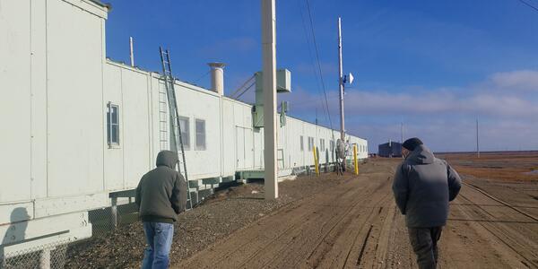 Walking perimeter of DEW Line site | U.S. Geological Survey