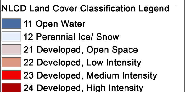NLCD Land Cover Classification Legend | U.S. Geological Survey