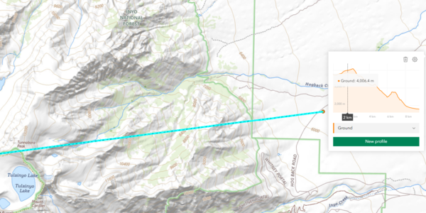 The National Map 3D Viewer, Elevation Profile | U.S. Geological Survey