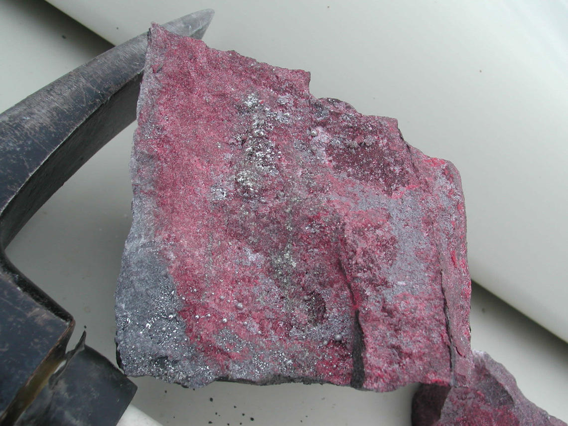 cinnabar ore extraction