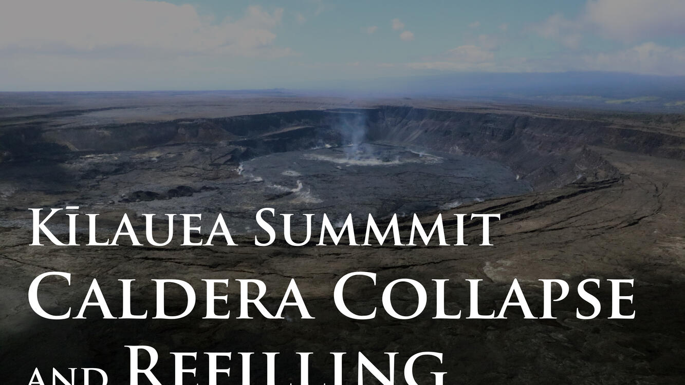 volcanic caldera collapse