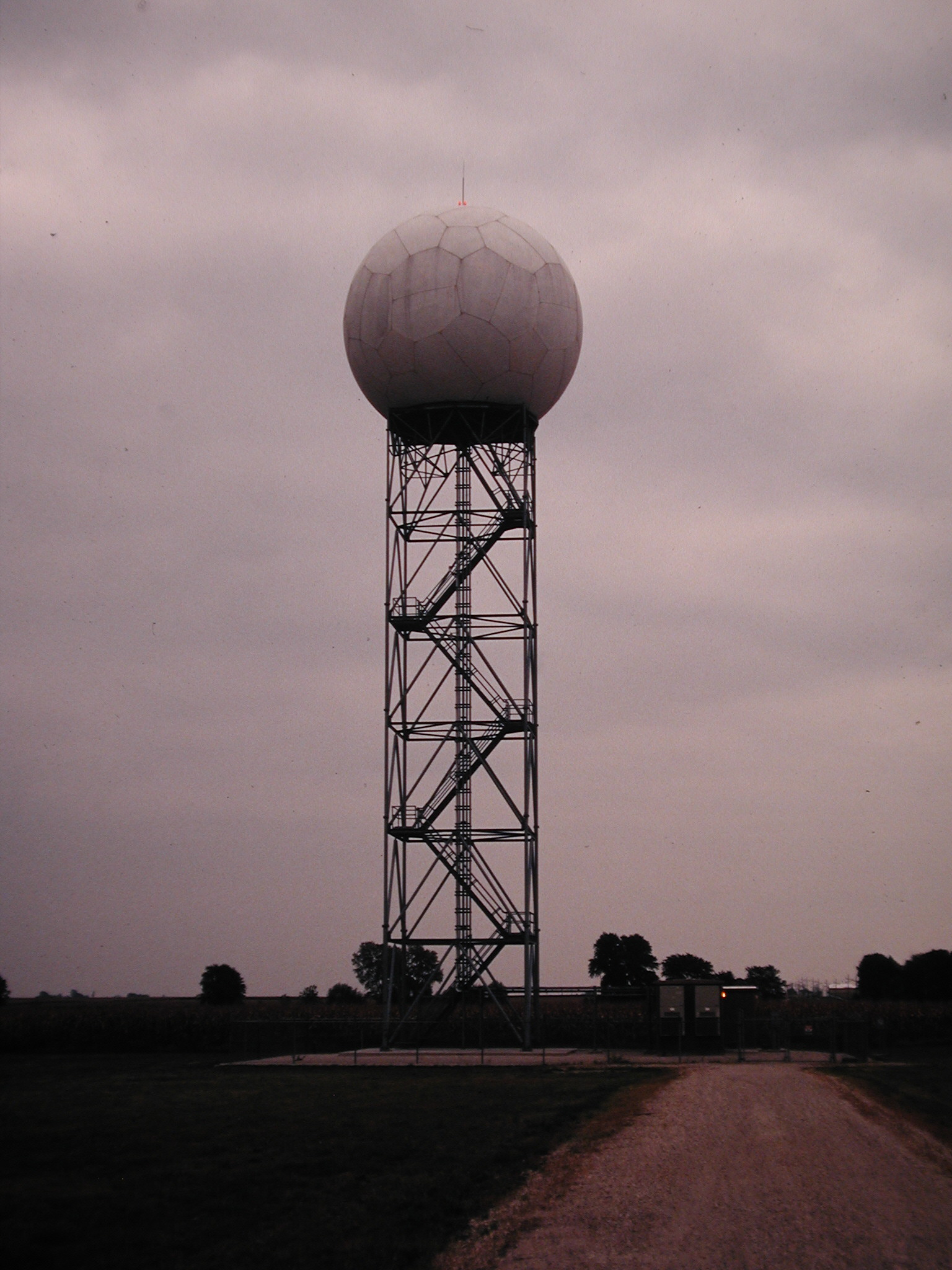 A Weather Radar Station In Indiana U S Geological Survey