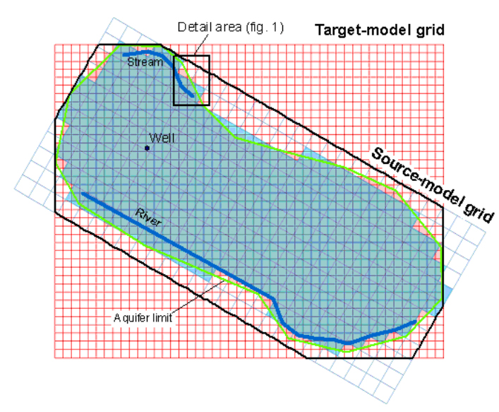 Five MODFLOW Utilities Example Grid | U.S. Geological Survey