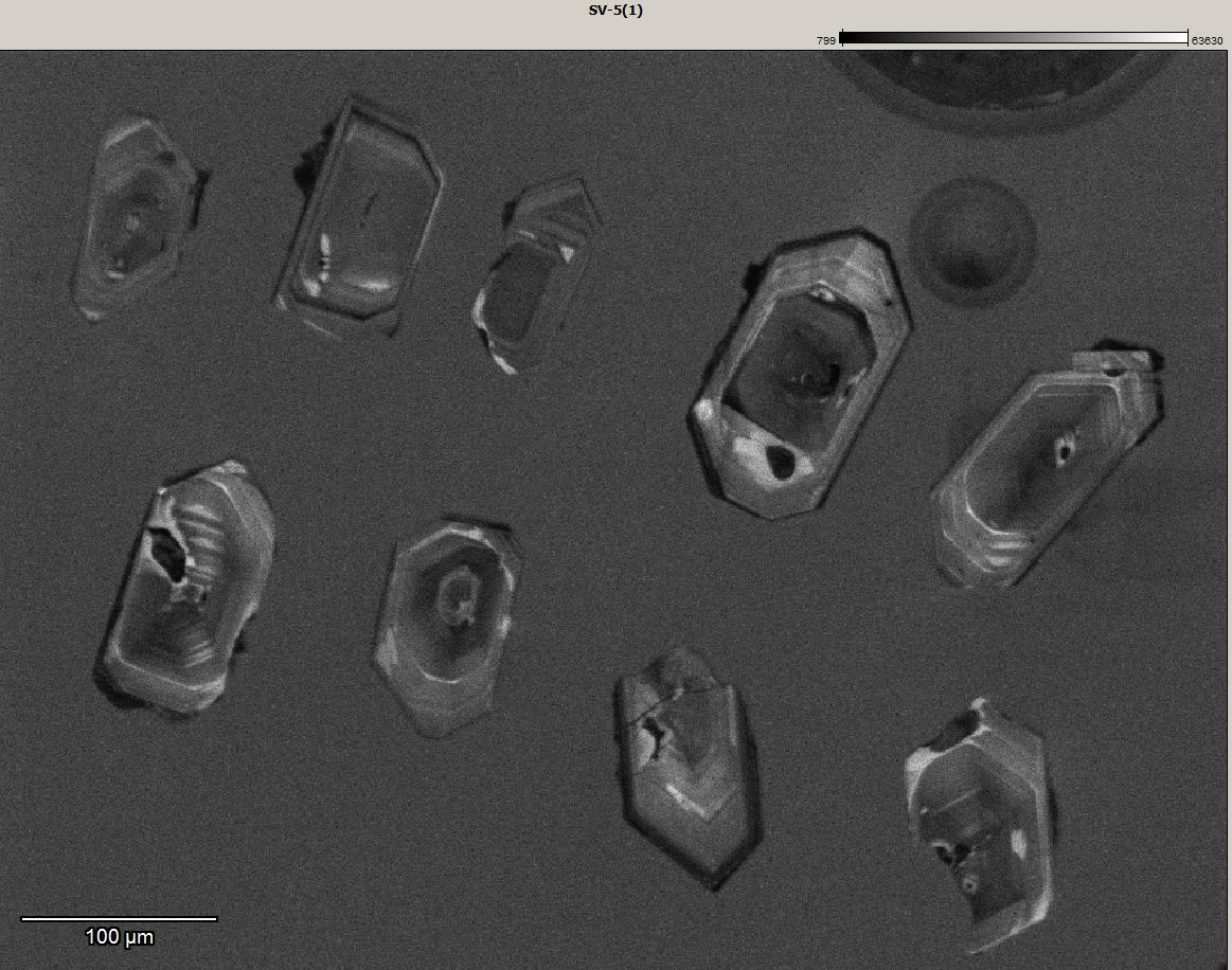 CL Image of Zircon | U.S. Geological Survey